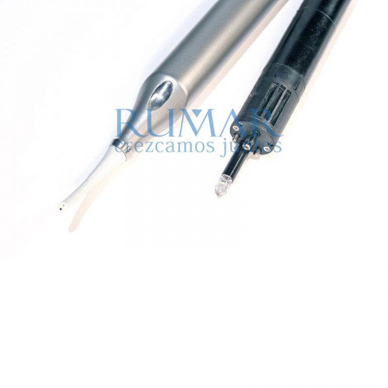 Jeringa Luzzani Minibright 6F con luz recta • RUMAR